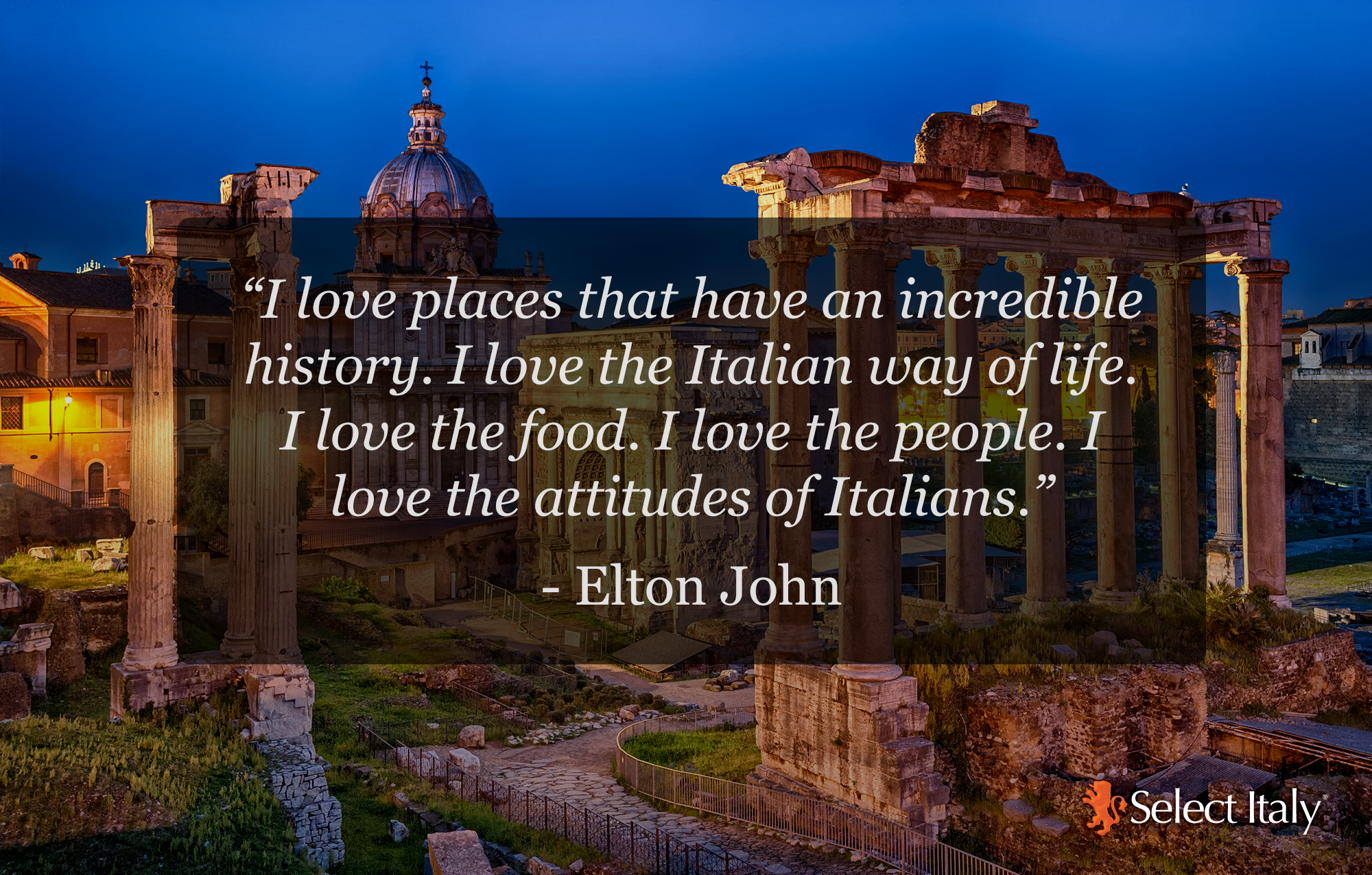 elton-john - It's All About Italy