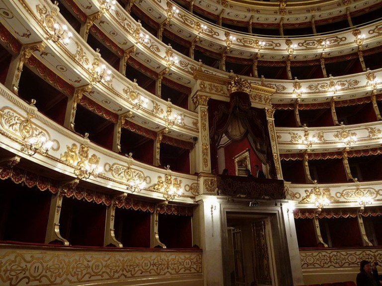 Map of Italy's Opera Houses - It's All About Italy